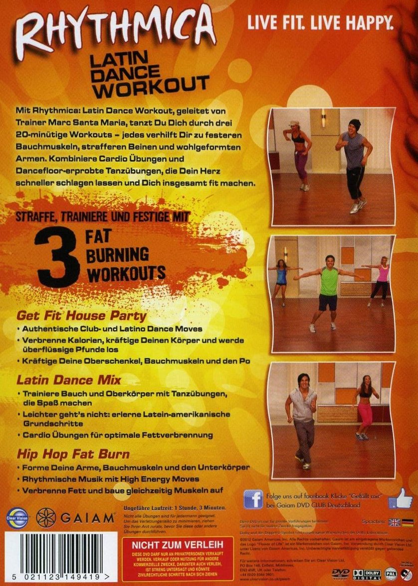 Rhythmica - Latin Dance Workout: DVD oder Blu-ray leihen - VIDEOBUSTER.de