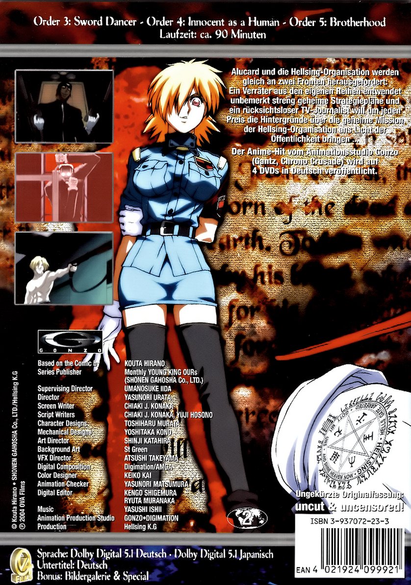 Hellsing: DVD oder Blu-ray leihen - VIDEOBUSTER.de