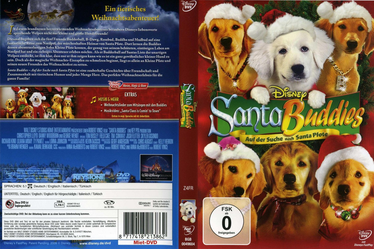 Santa Buddies: DVD oder Blu-ray leihen - VIDEOBUSTER