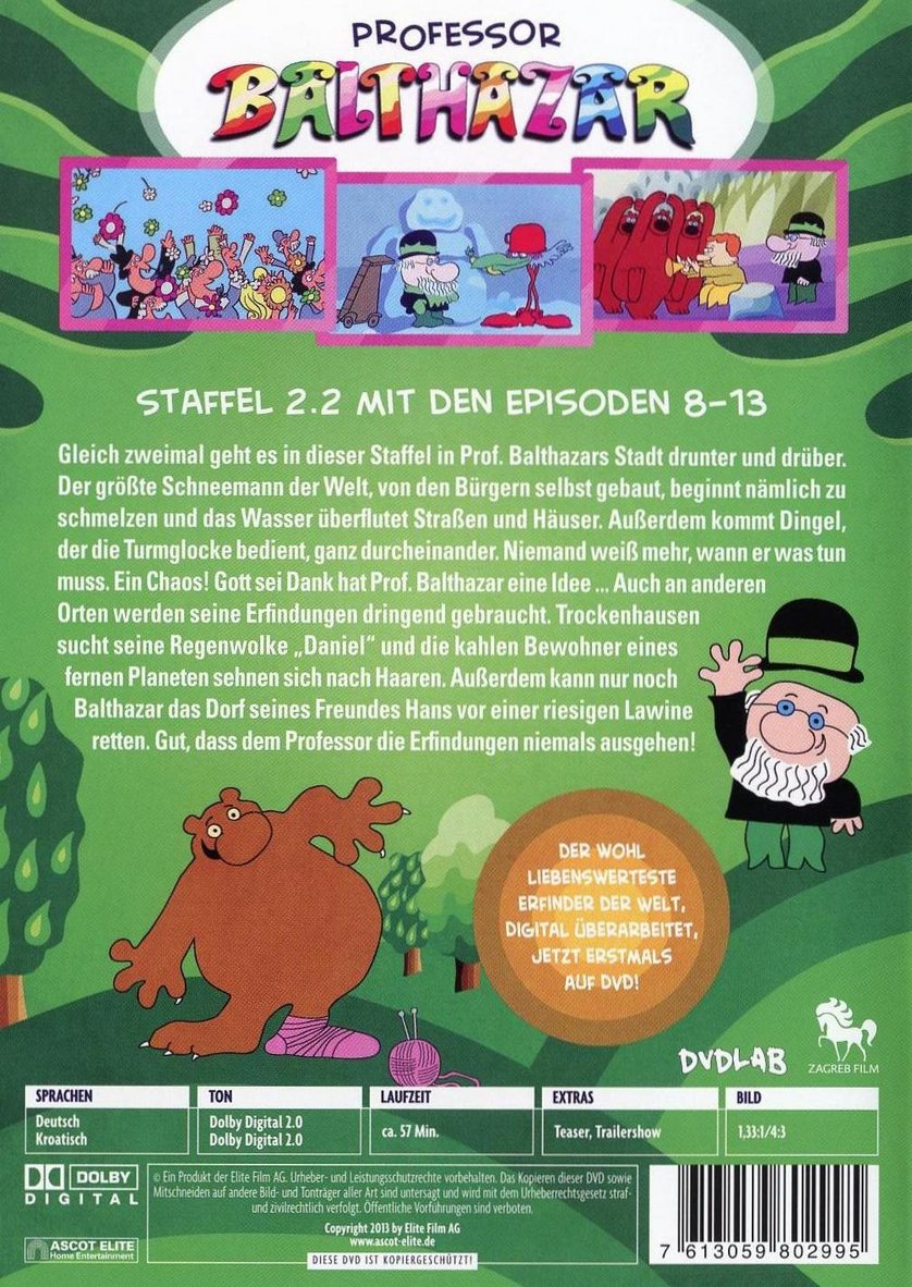 Professor Balthazar - Staffel 2: DVD oder Blu-ray leihen - VIDEOBUSTER.de