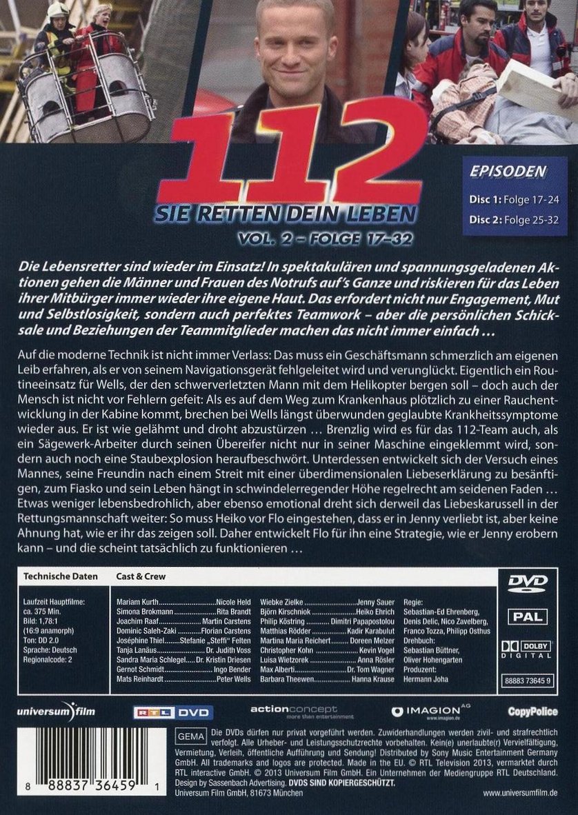 112 - Volume 2: DVD oder Blu-ray leihen - VIDEOBUSTER.de