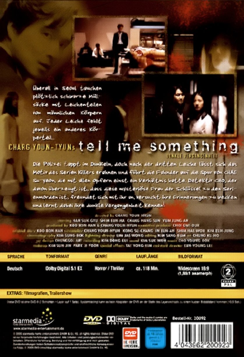Tell Me Something: DVD oder Blu-ray leihen - VIDEOBUSTER.de