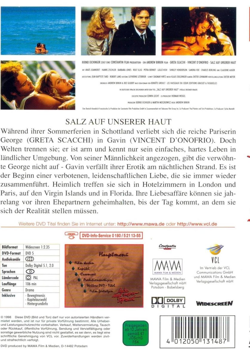 Salz auf unserer Haut: DVD, Blu-ray oder VoD leihen - VIDEOBUSTER.de