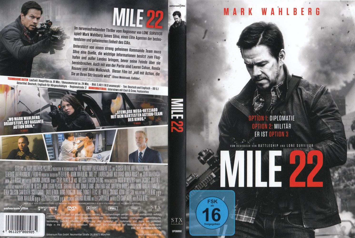 Jetzt Mile 22 (DVD), gebraucht kaufen