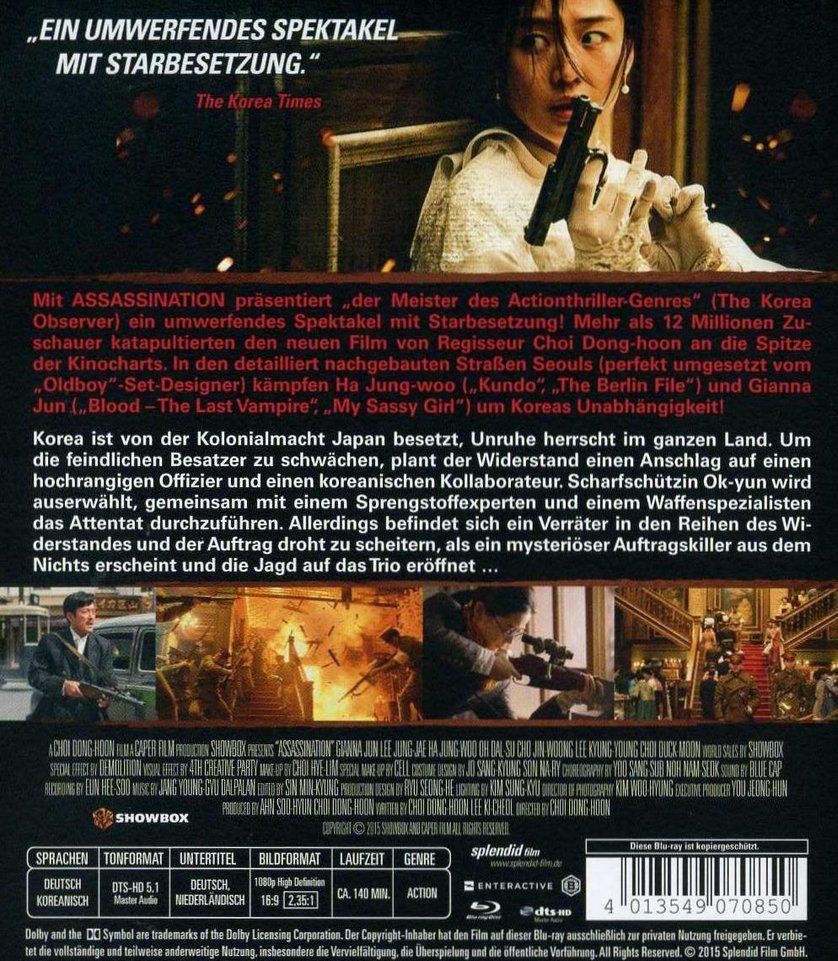 Assassination: DVD oder Blu-ray leihen - VIDEOBUSTER.de