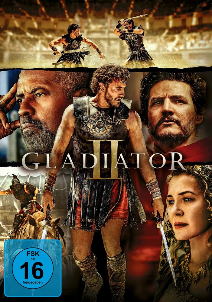 Gladiator 2: DVD, Blu-ray, 4K UHD leihen - VIDEOBUSTER