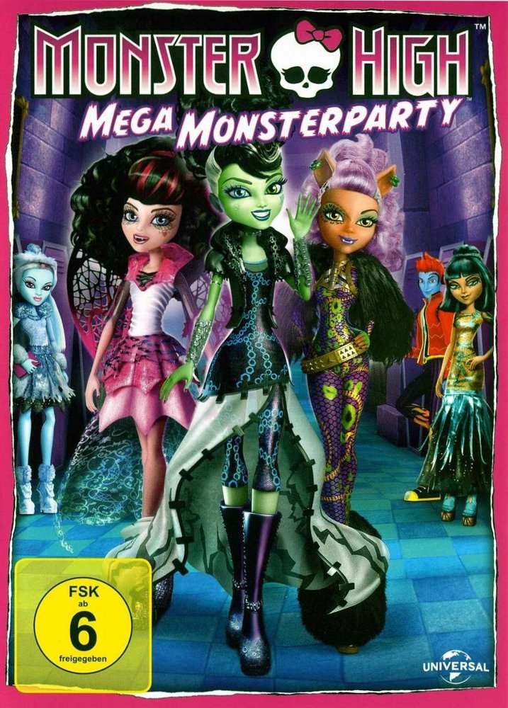 Monster High - Mega Monsterparty: DVD oder Blu-ray leihen - VIDEOBUSTER.de
