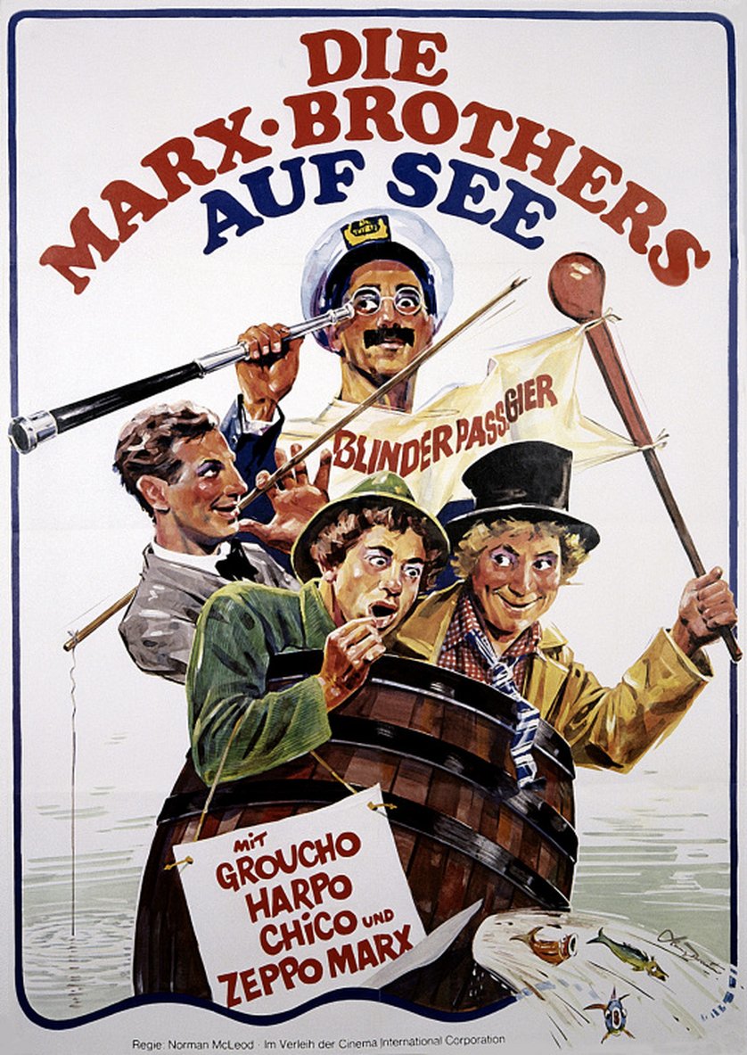 Die Marx Brothers auf See: DVD oder Blu-ray leihen - VIDEOBUSTER.de