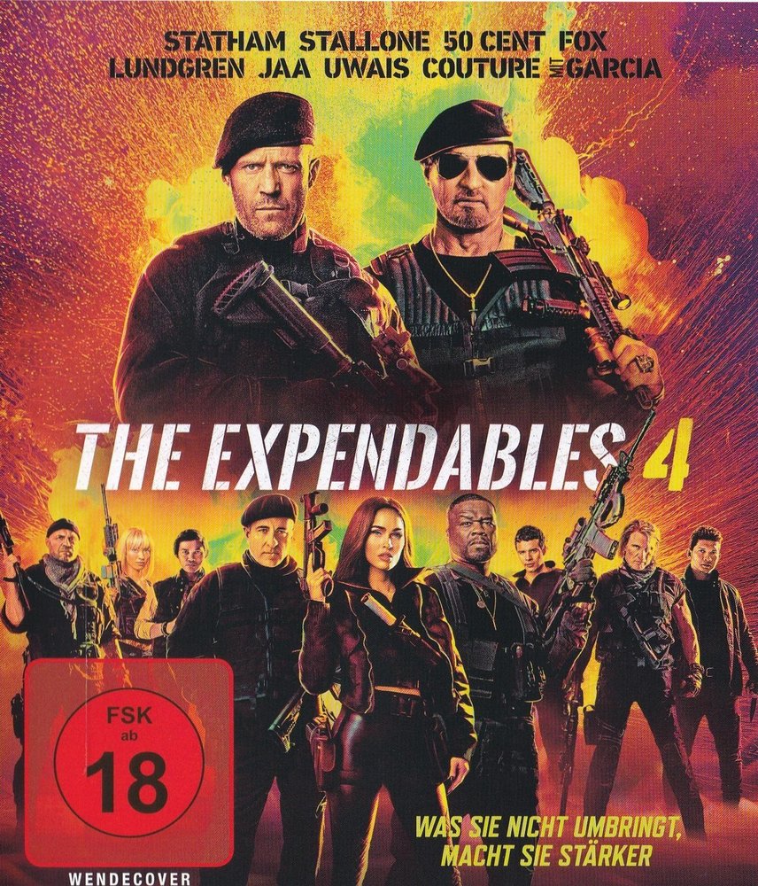 Jetzt The Expendables 4 (Blu-ray), gebraucht, ohne Cover kaufen