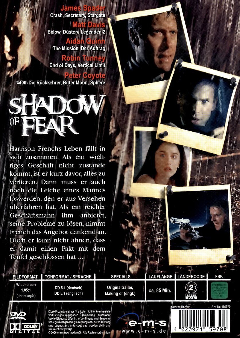 Shadow of Fear: DVD oder Blu-ray leihen - VIDEOBUSTER.de