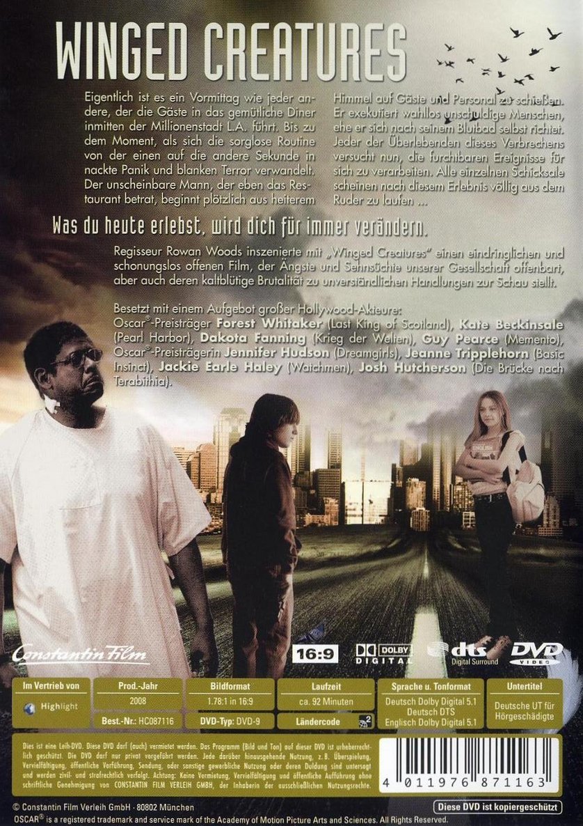 Winged Creatures: DVD oder Blu-ray leihen - VIDEOBUSTER.de