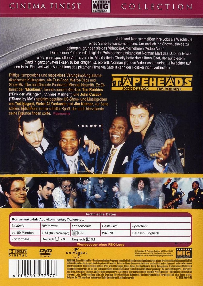 Tapeheads: DVD oder Blu-ray leihen - VIDEOBUSTER.de