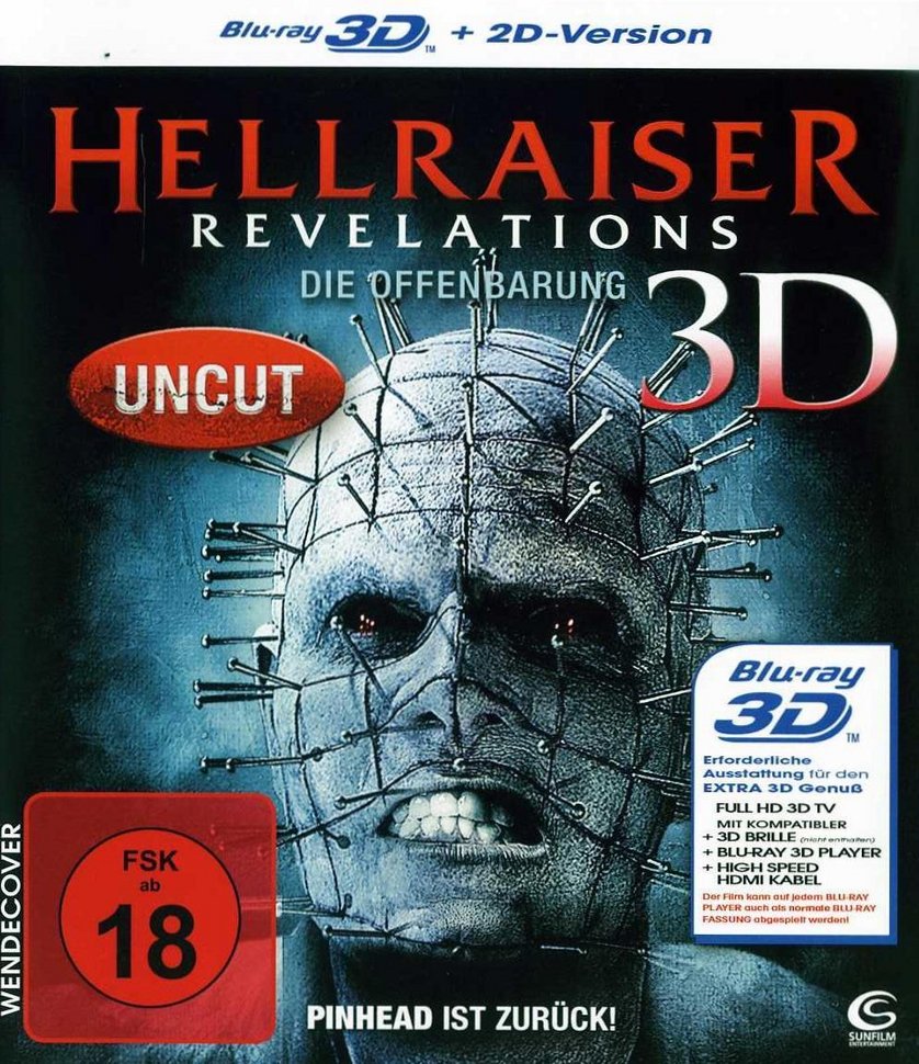 Hellraiser 9 - Revelations: DVD, Blu-ray oder VoD leihen - VIDEOBUSTER.de