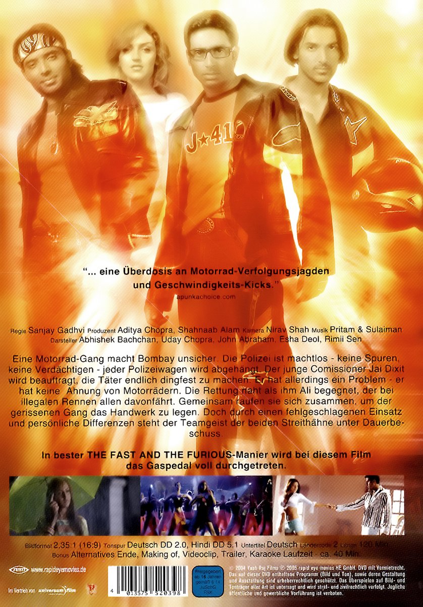Dhoom: DVD oder Blu-ray leihen - VIDEOBUSTER.de