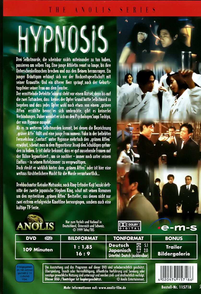 Hypnosis: DVD oder Blu-ray leihen - VIDEOBUSTER.de