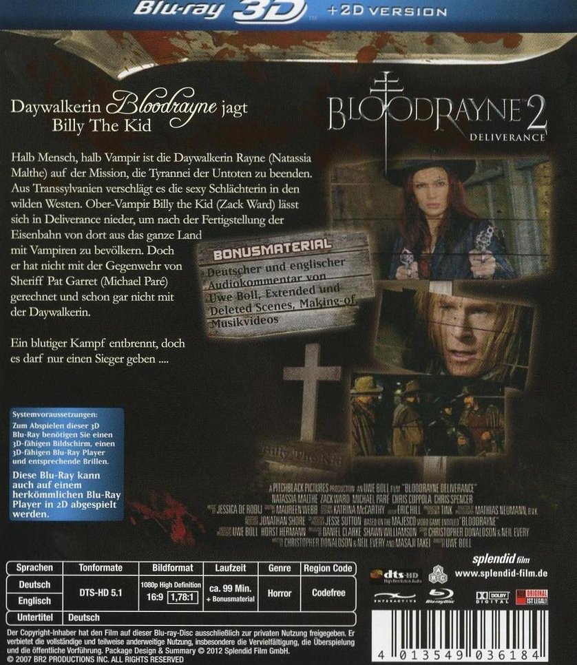 BloodRayne 2: DVD oder Blu-ray leihen - VIDEOBUSTER.de