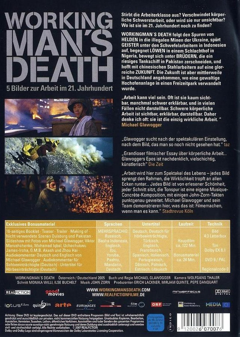 Workingman's Death: DVD oder Blu-ray leihen - VIDEOBUSTER.de