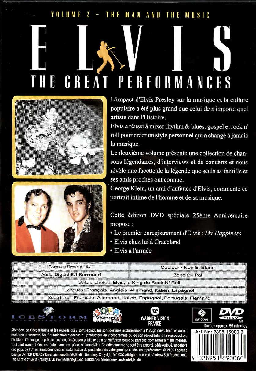 Elvis - The Great Performances - Volume 2: DVD oder Blu-ray leihen ...