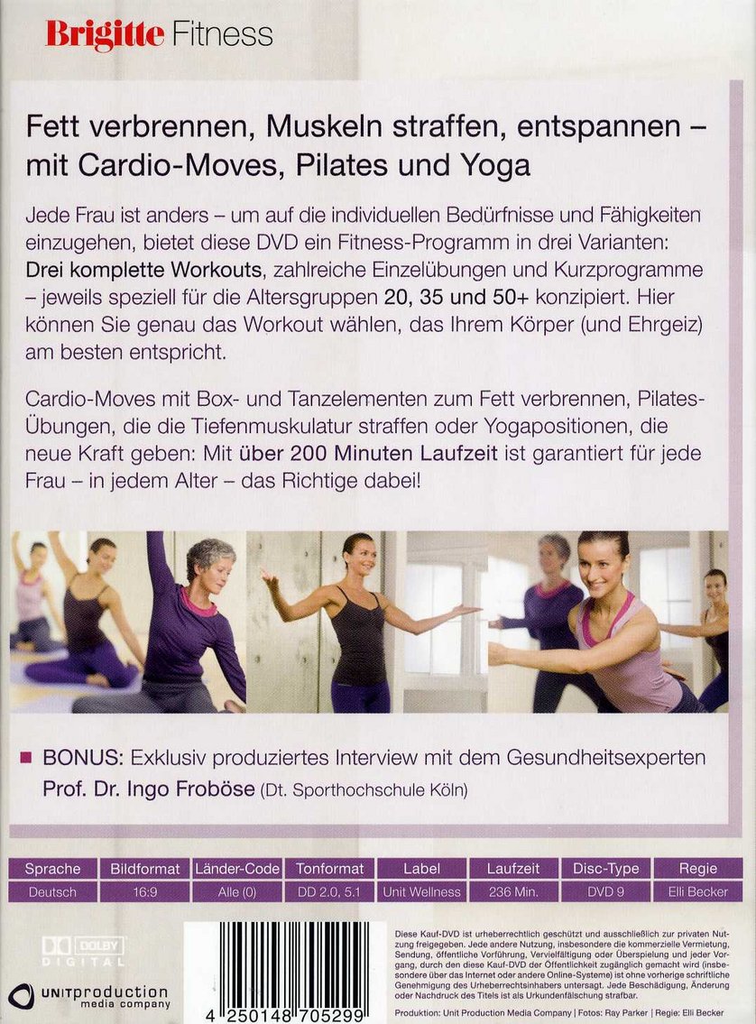 Brigitte Fitness - Das beste Figur-Workout: DVD oder Blu-ray leihen ...