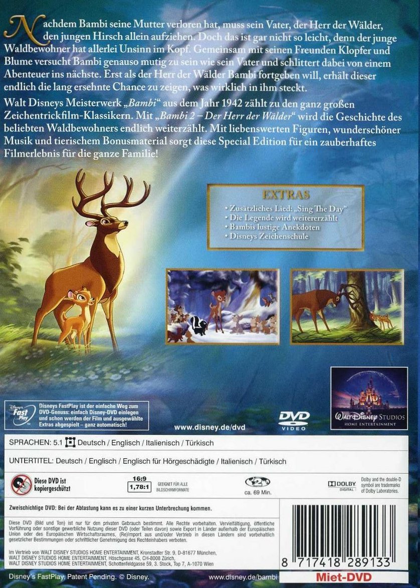 Bambi 2: DVD oder Blu-ray leihen - VIDEOBUSTER.de