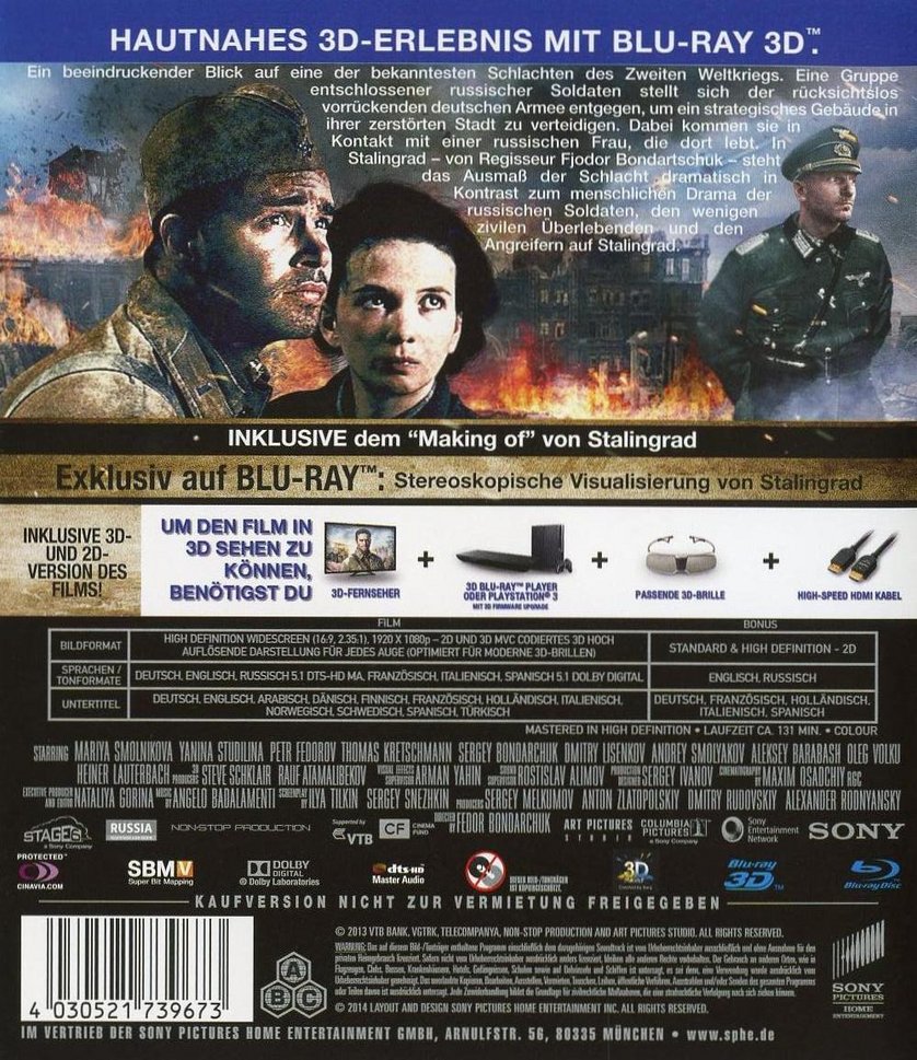 Stalingrad: DVD oder Blu-ray leihen - VIDEOBUSTER.de