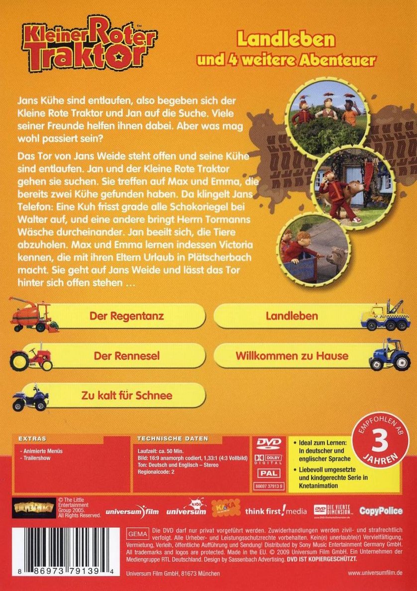 Kleiner roter Traktor: DVD oder Blu-ray leihen - VIDEOBUSTER.de