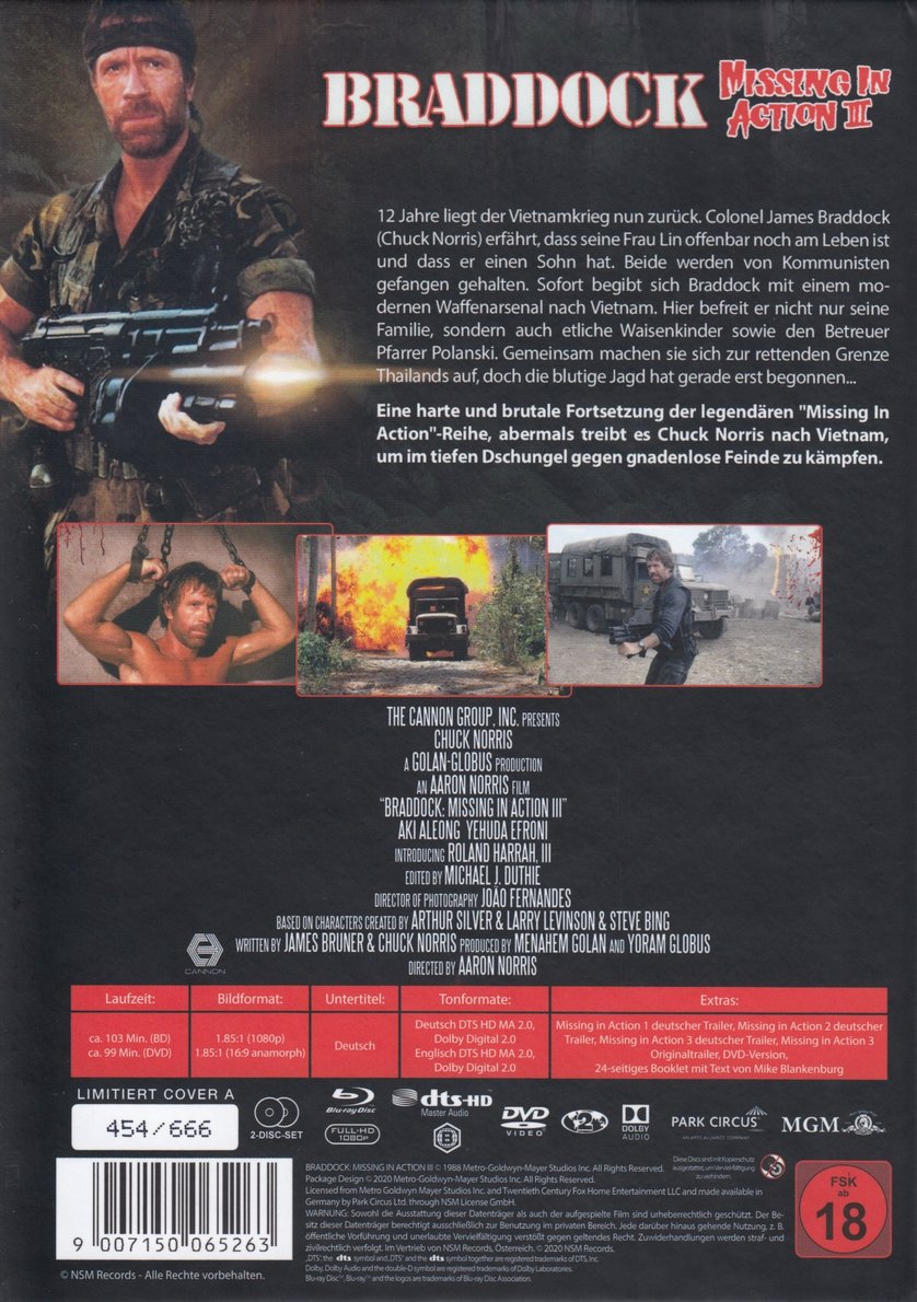 Missing in Action 3 - Braddock: DVD oder Blu-ray leihen - VIDEOBUSTER.de