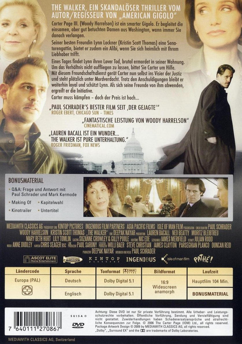 The Walker: DVD oder Blu-ray leihen - VIDEOBUSTER.de