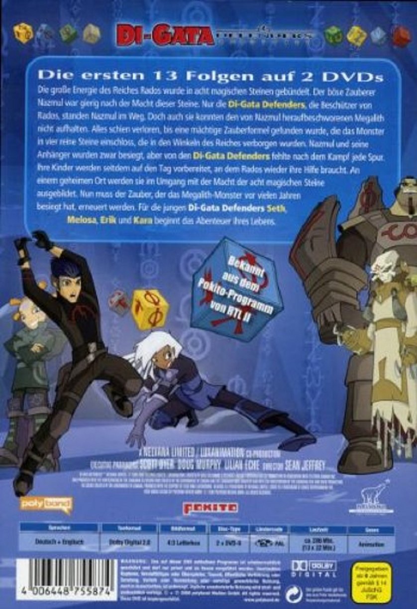 Di-Gata Defenders - Staffel 1: DVD oder Blu-ray leihen - VIDEOBUSTER.de