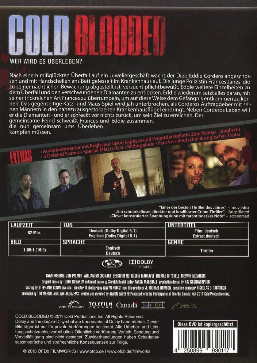 Cold Blooded: DVD oder Blu-ray leihen - VIDEOBUSTER.de