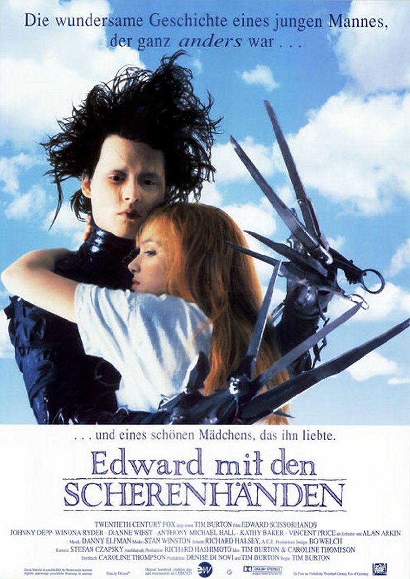 Edward mit den Scherenhänden: DVD oder Blu-ray leihen - VIDEOBUSTER.de