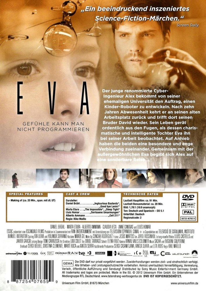 Eva: DVD, Blu-ray oder VoD leihen - VIDEOBUSTER.de