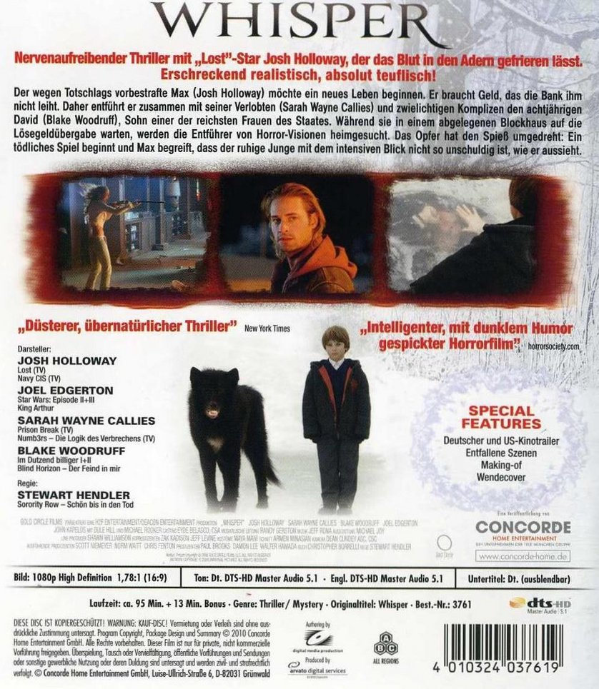 Whisper: DVD, Blu-ray oder VoD leihen - VIDEOBUSTER.de