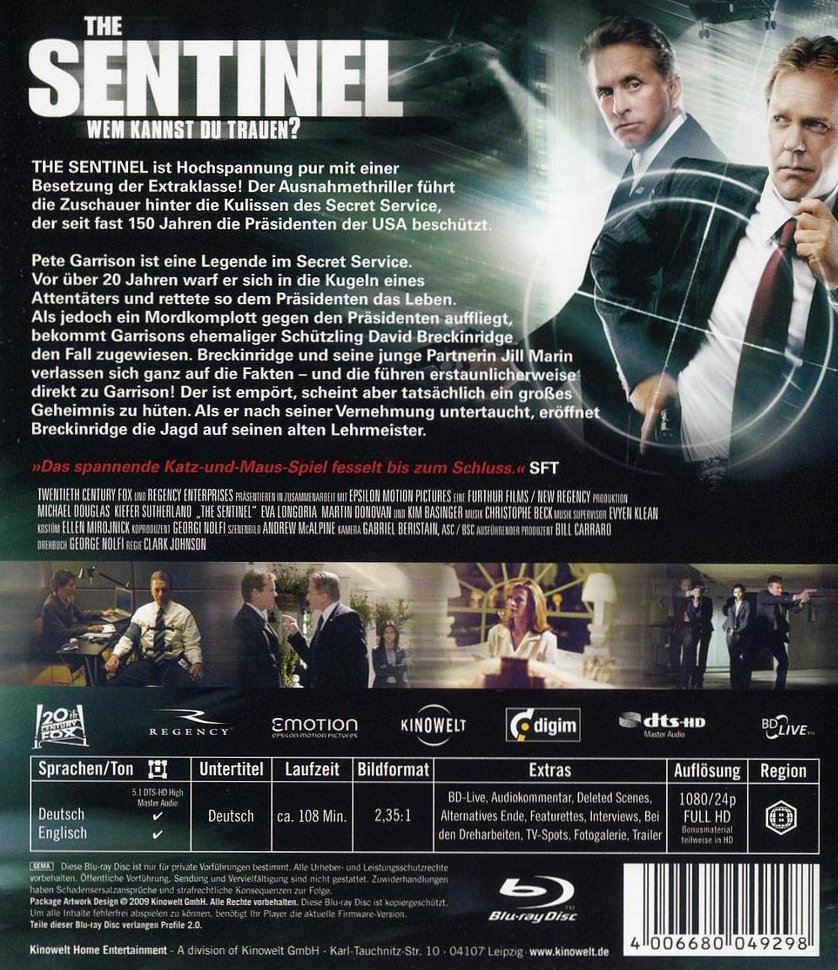 The Sentinel: DVD oder Blu-ray leihen - VIDEOBUSTER.de