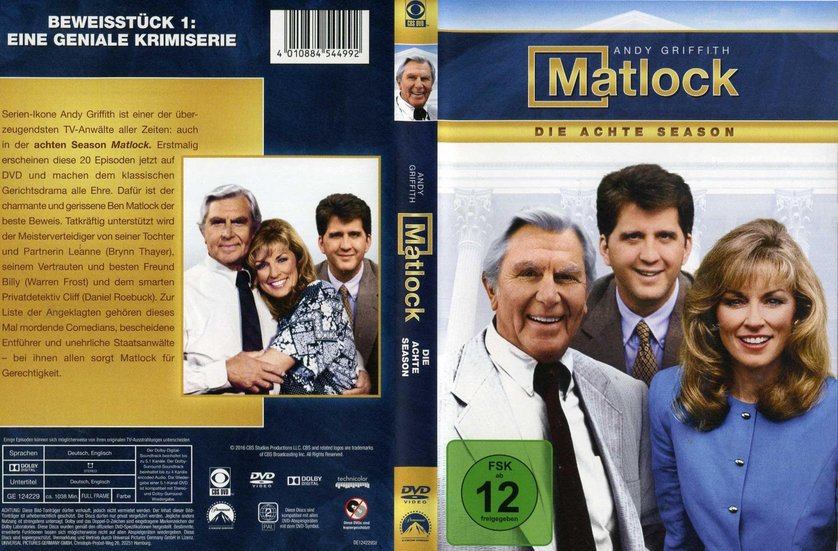 Matlock - Staffel 8: DVD oder Blu-ray leihen - VIDEOBUSTER.de