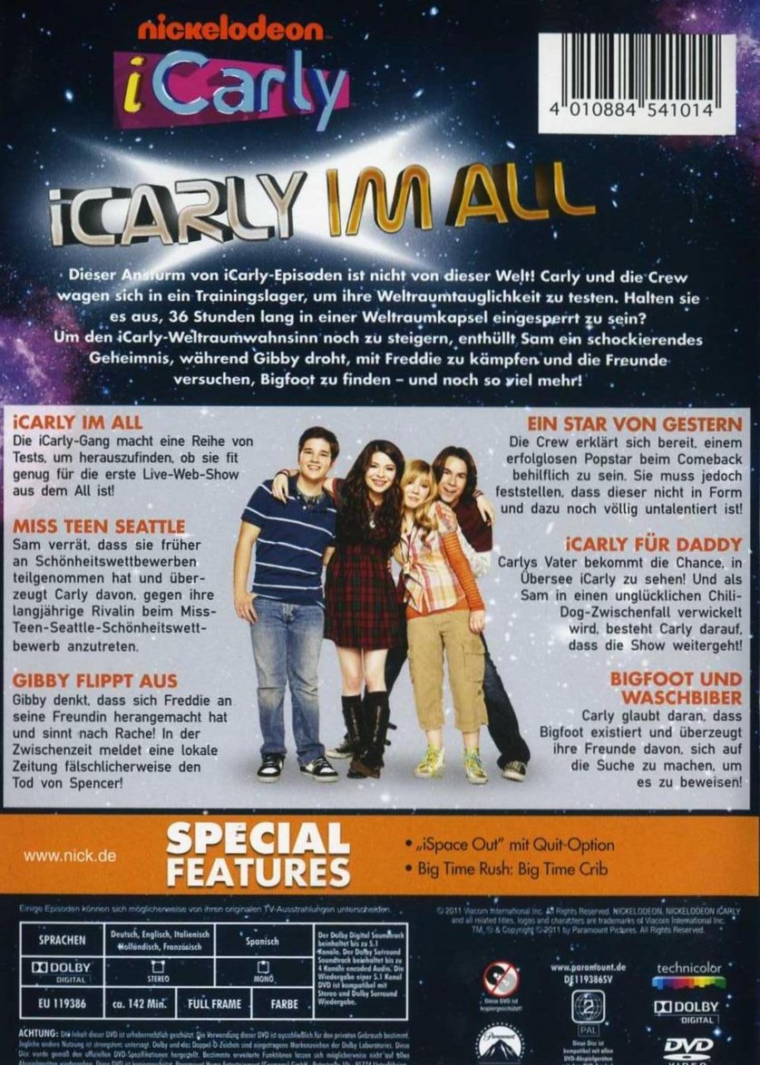 iCarly - iCarly im All: DVD oder Blu-ray leihen - VIDEOBUSTER.de