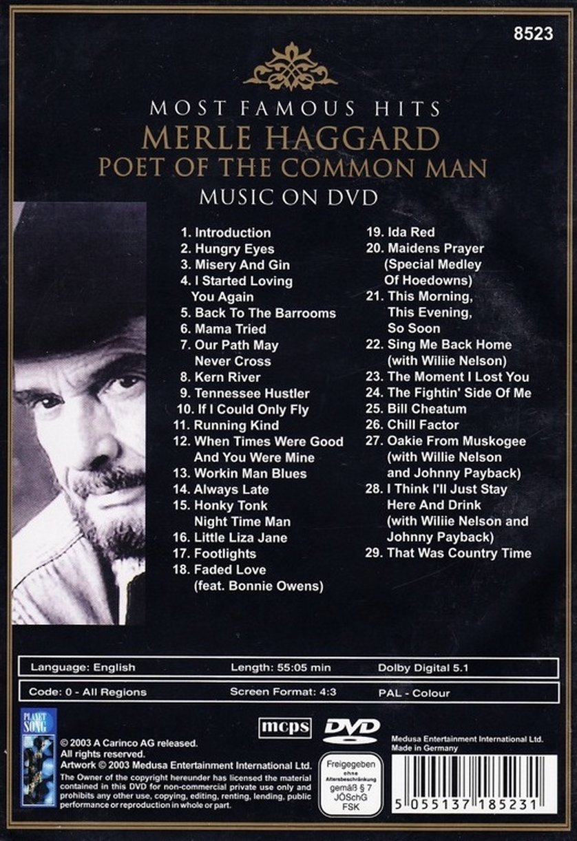 Merle Haggard - Poet of the Common Man: DVD oder Blu-ray leihen ...