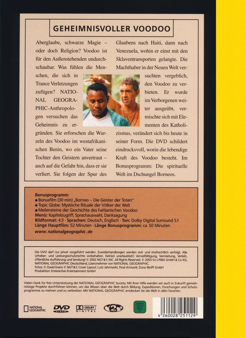 National Geographic - Geheimnisvoller Voodoo: DVD oder Blu-ray leihen ...