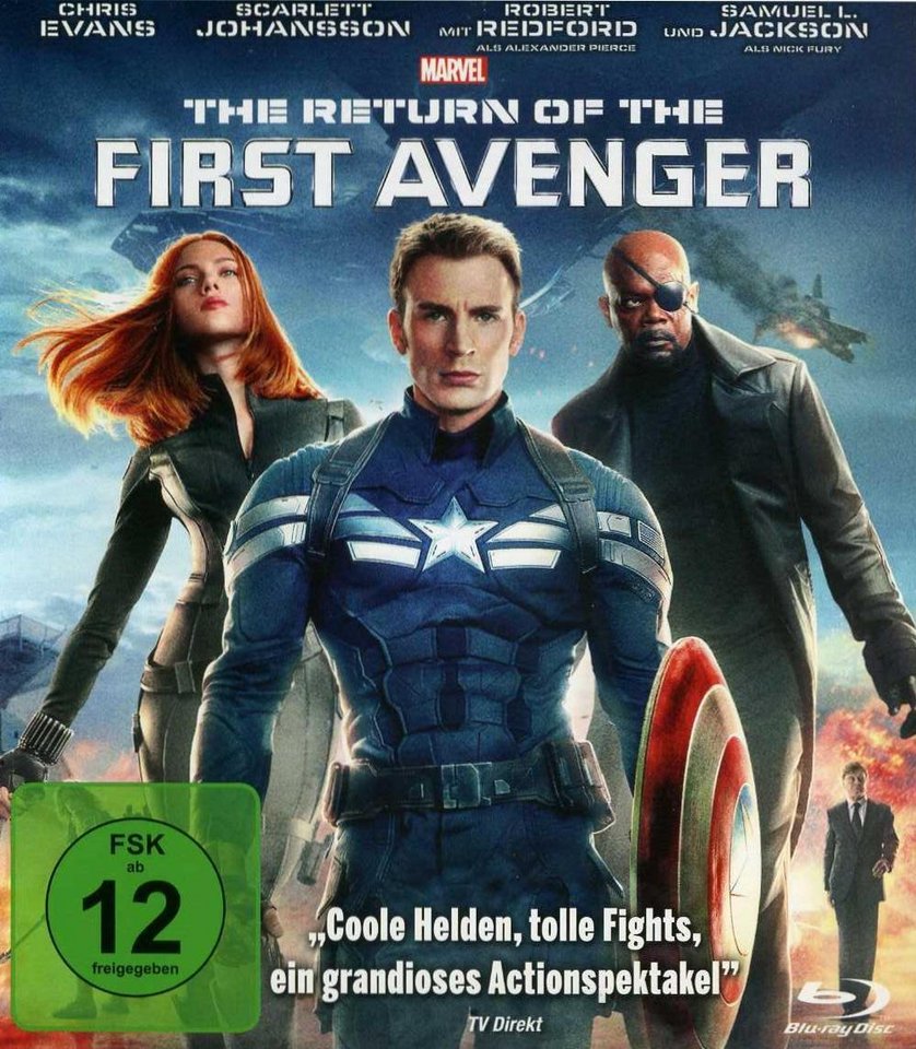 Captain America 2 - The Return of the First Avenger: DVD oder Blu-ray ...