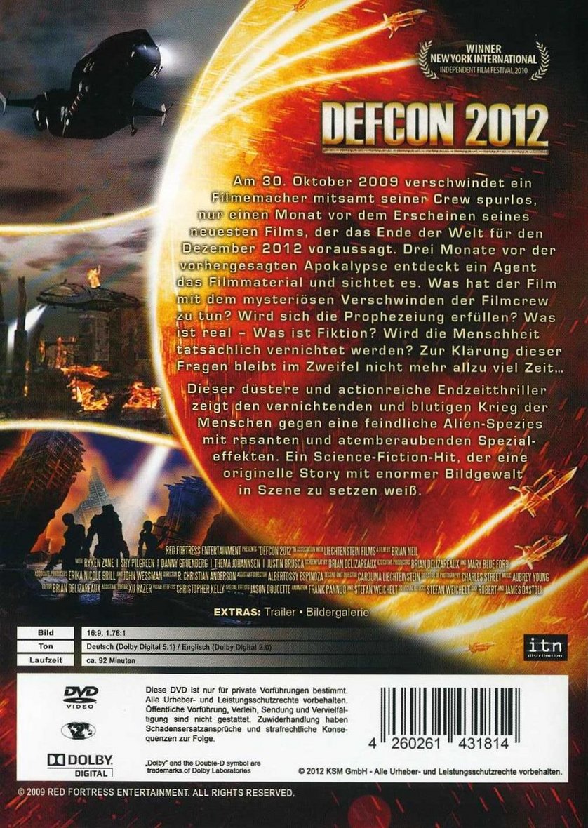 Defcon 2012: DVD oder Blu-ray leihen - VIDEOBUSTER.de