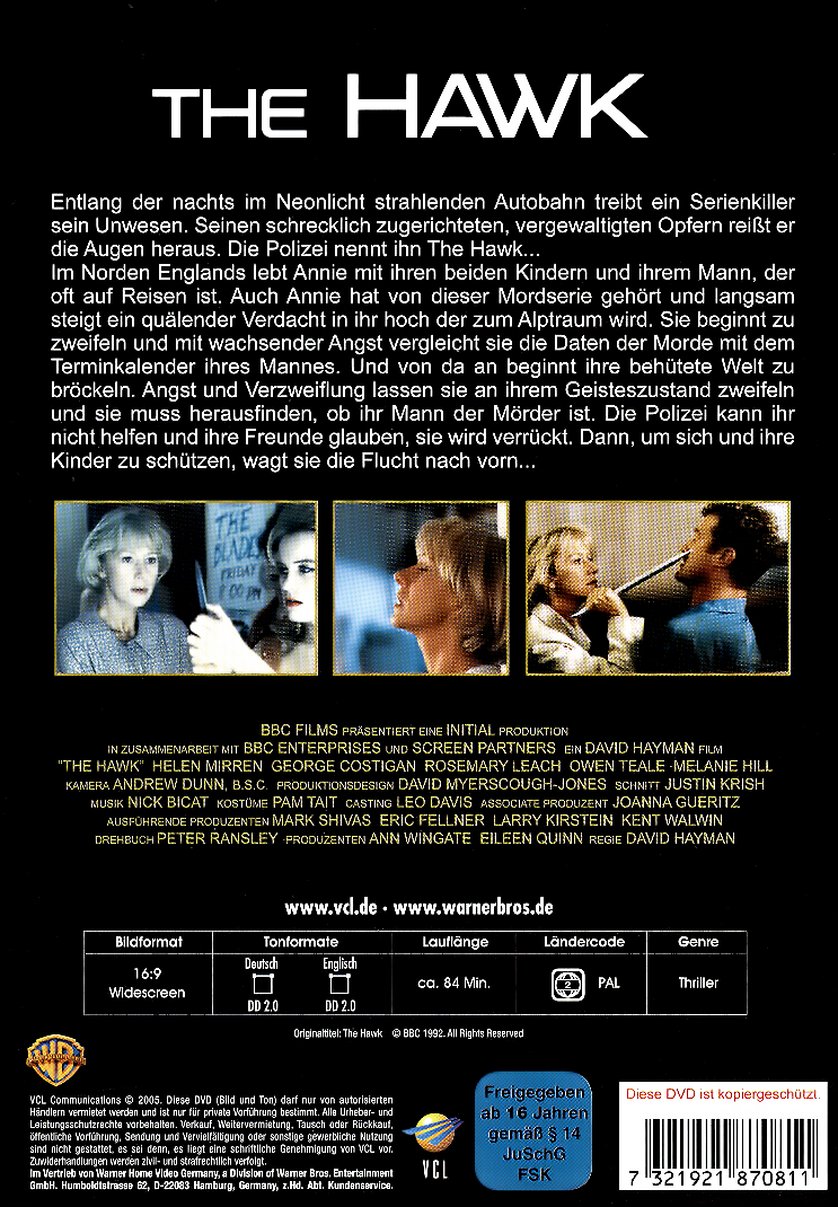 The Hawk: DVD oder Blu-ray leihen - VIDEOBUSTER.de