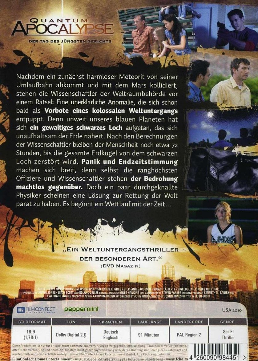 Quantum Apocalypse: DVD oder Blu-ray leihen - VIDEOBUSTER.de