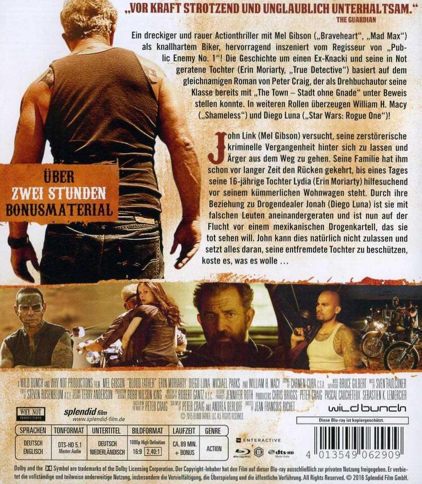 Blood Father: DVD, Blu-ray oder VoD leihen - VIDEOBUSTER.de