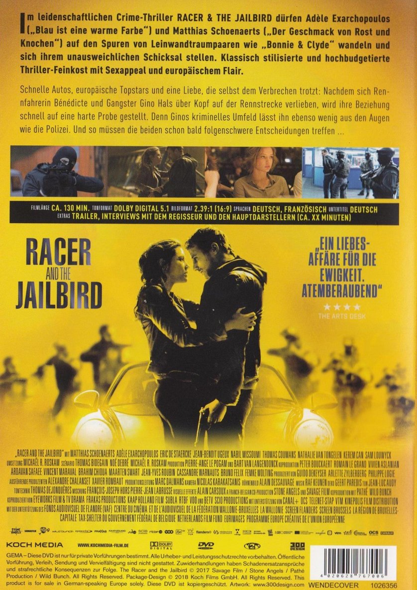 Racer and the Jailbird: DVD oder Blu-ray leihen - VIDEOBUSTER.de