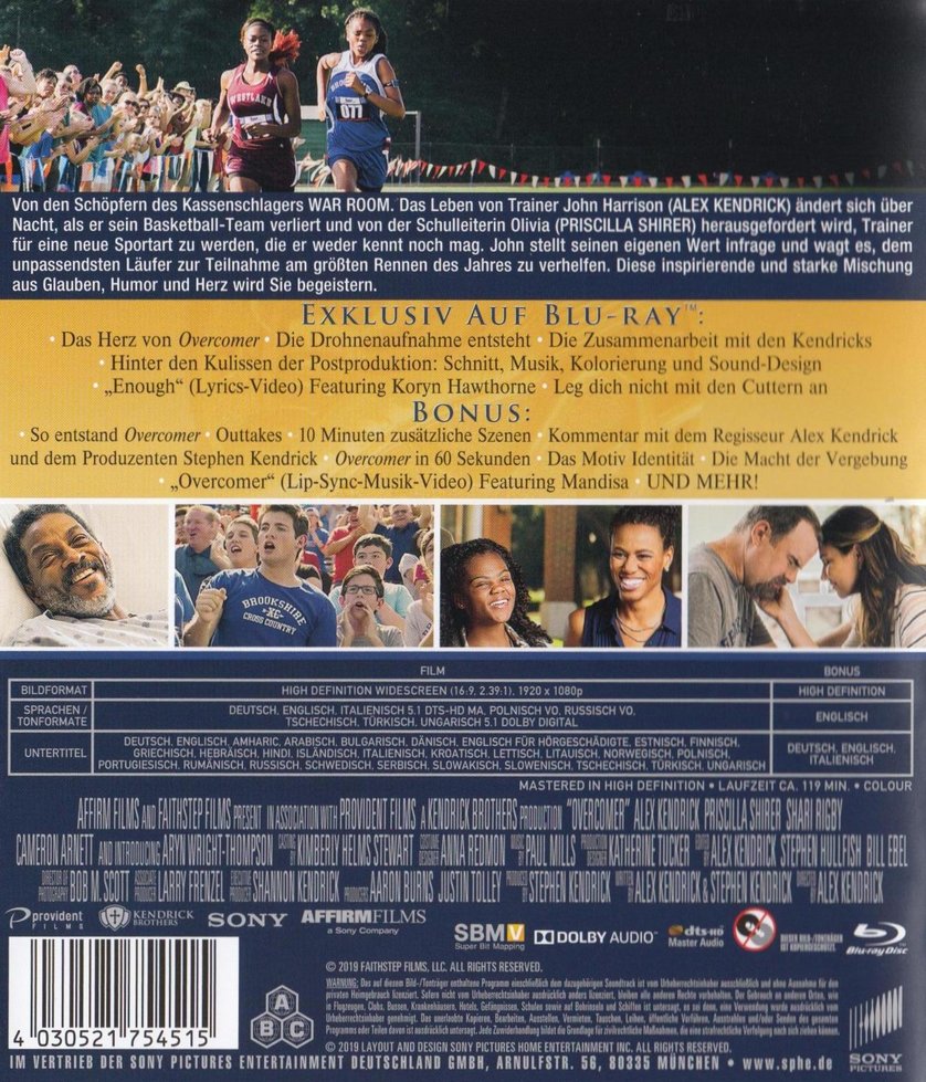 Overcomer: DVD oder Blu-ray leihen - VIDEOBUSTER.de