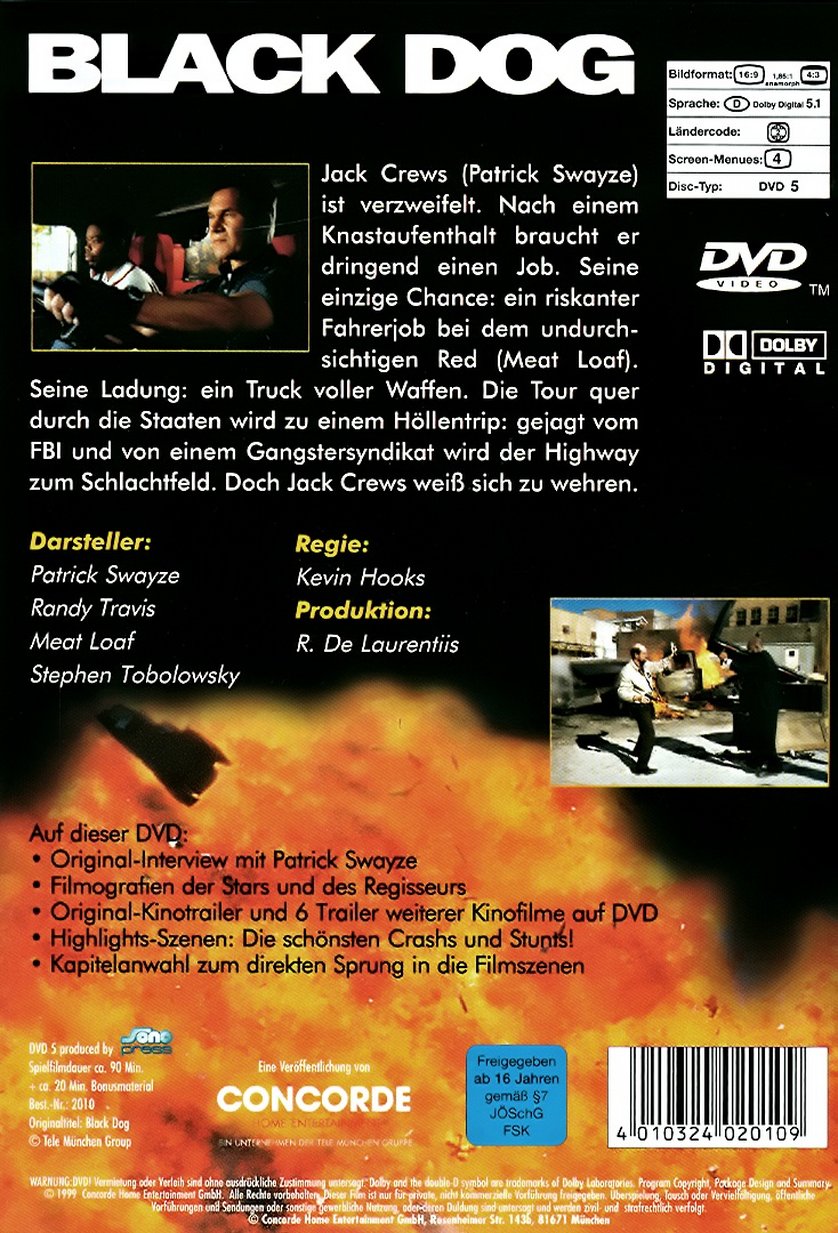 Black Dog: DVD oder Blu-ray leihen - VIDEOBUSTER.de