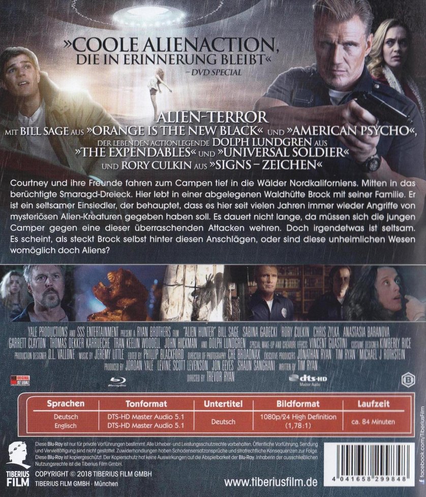 Alien Hunter: DVD, Blu-ray oder VoD leihen - VIDEOBUSTER.de