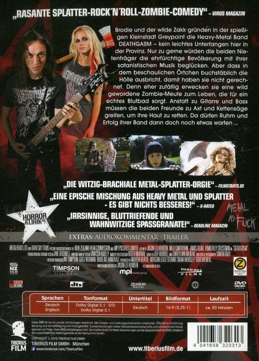 Deathgasm: DVD, Blu-ray oder VoD leihen - VIDEOBUSTER.de