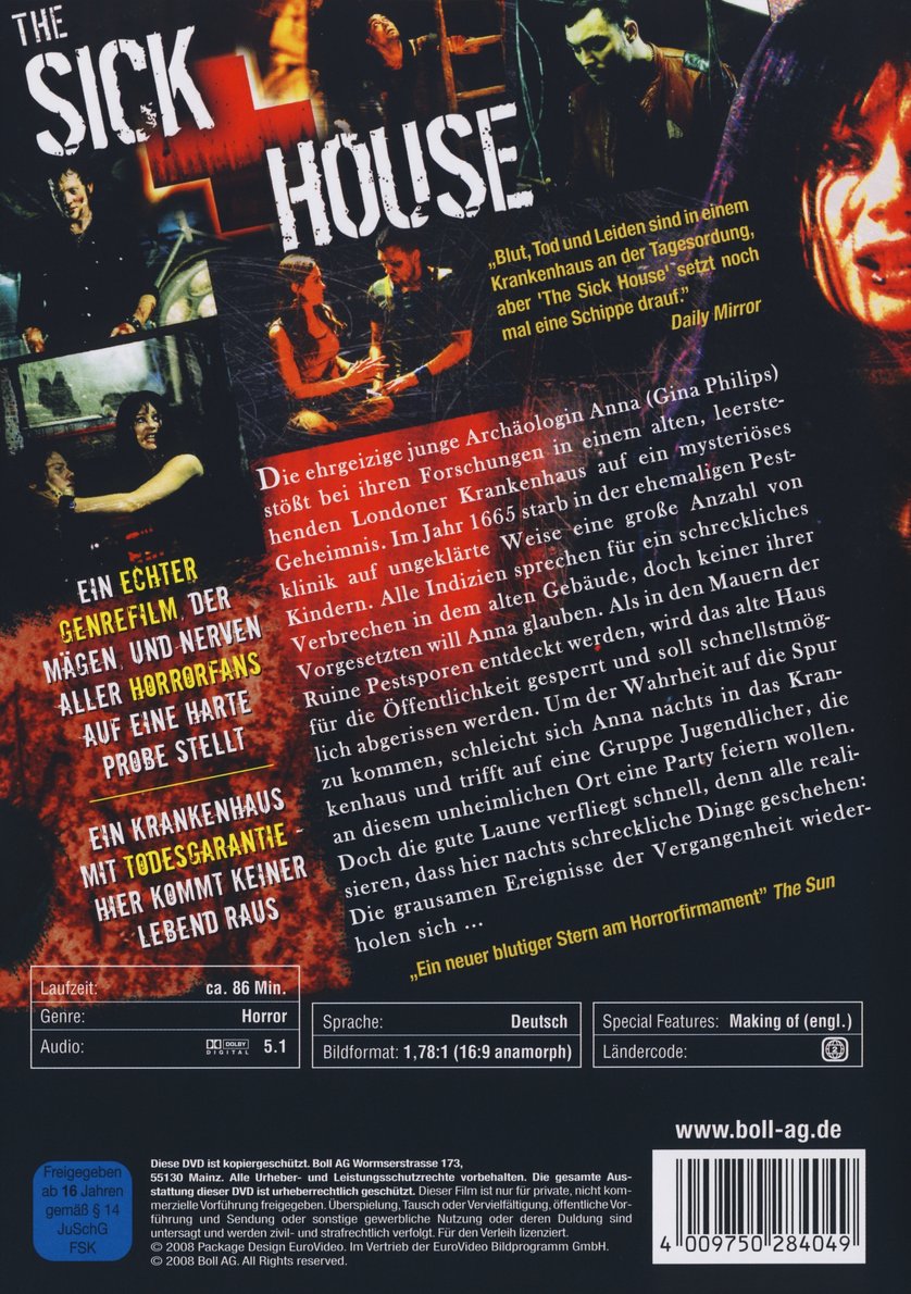 The Sick House: DVD oder Blu-ray leihen - VIDEOBUSTER.de