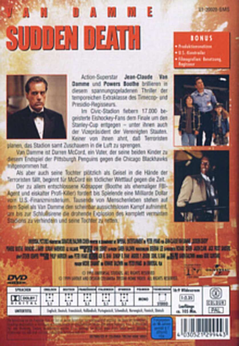 Sudden Death: DVD oder Blu-ray leihen - VIDEOBUSTER.de